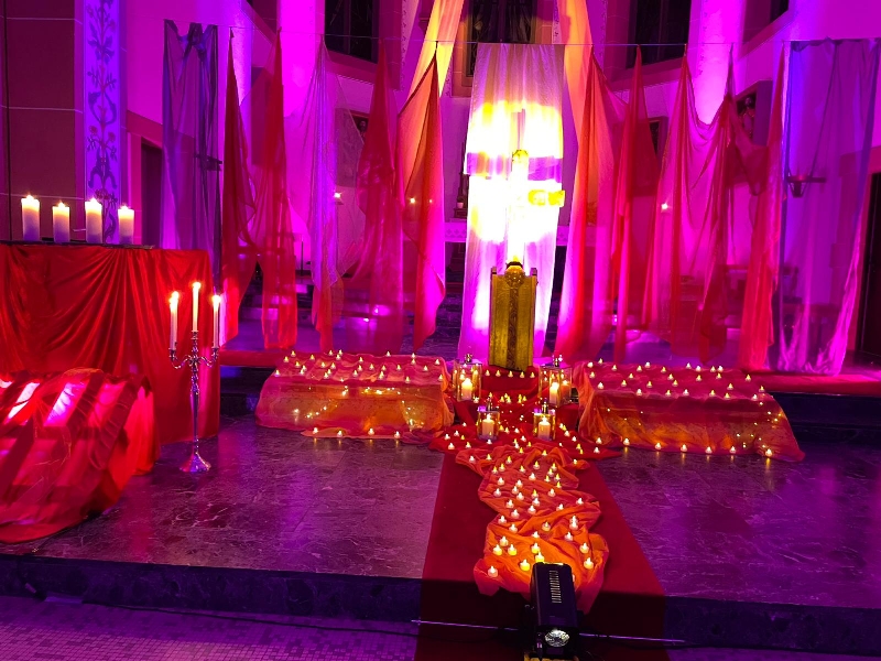 Abend der Lichter in der Oberthaler St.Stephanus Kirche